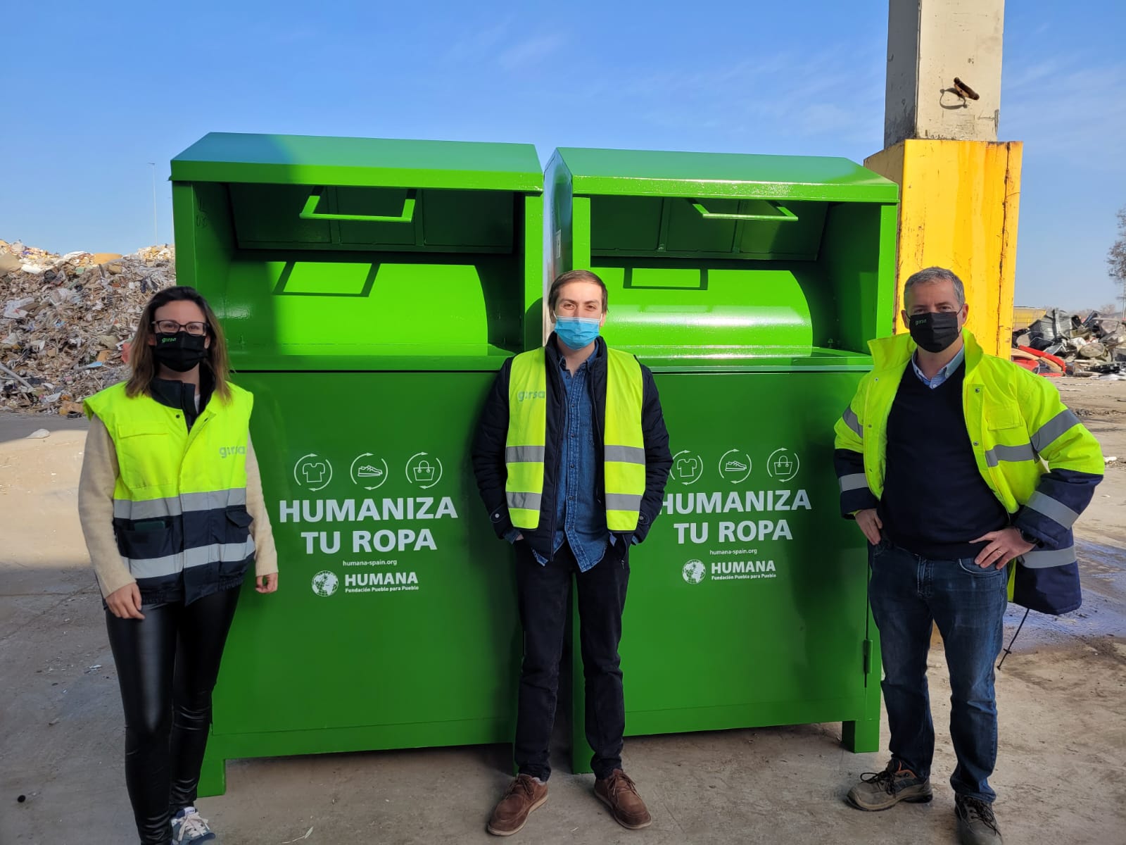 GIRSA y Humana impulsan la recogida selectiva de ropa usada con fin ...